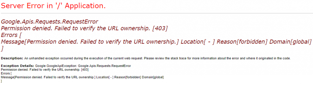 Using Google Indexing API With Google API Client Library for .NET - Hamid Mosalla